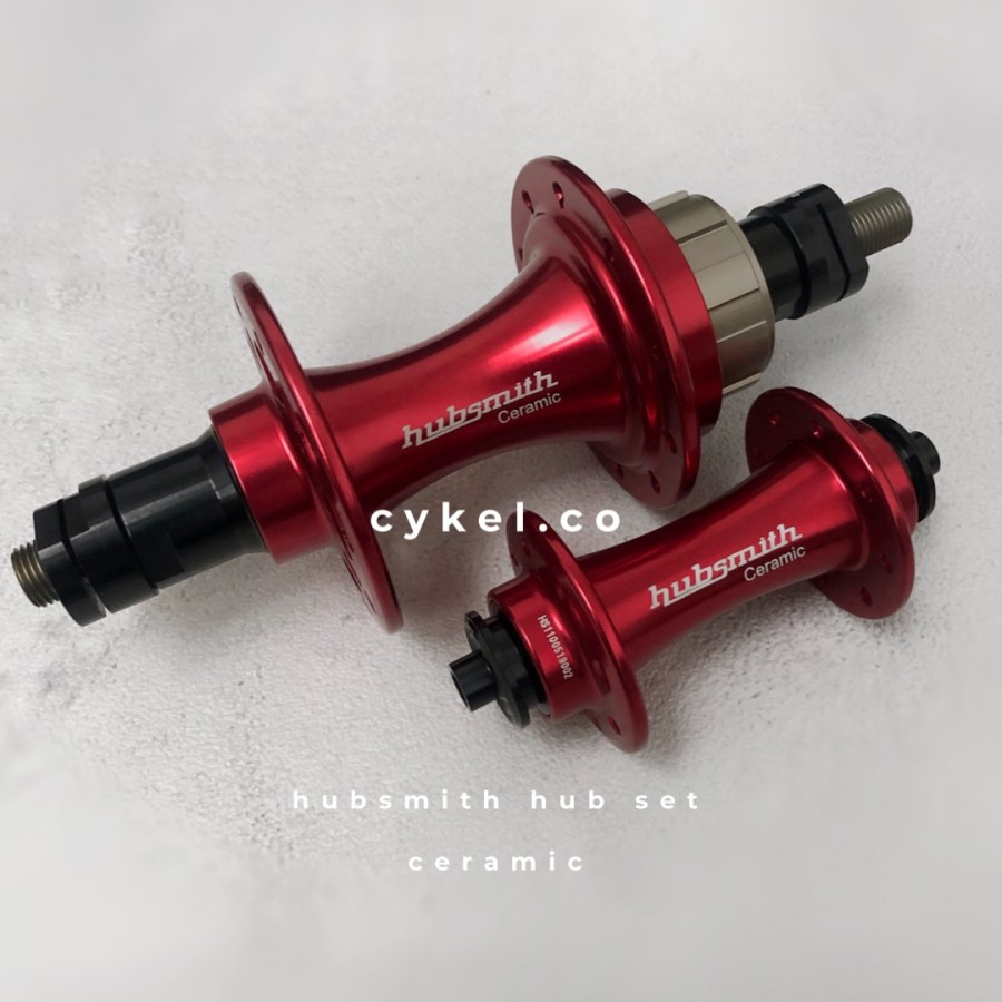 Jual hubsmith hub set 3 speed 4 speed front hub rear hub ceramic 28 ...