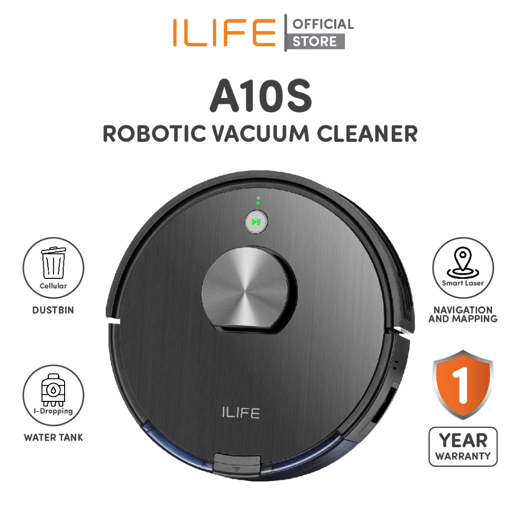 Jual iLife A10s Vacuum Cleaner Otomatis/Robot Cleaner dengan remote ...