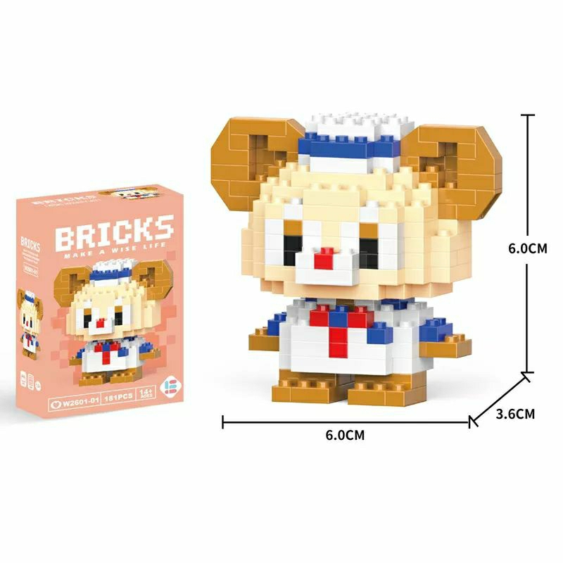 Jual Nano Block Mainan Balok Building Block Nano Bricks Balok Susun ...