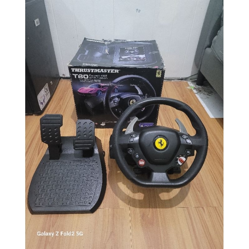 Jual Thrustmaster T80 Ferrari 488 GTB PS4 PC PS5 | Shopee Indonesia