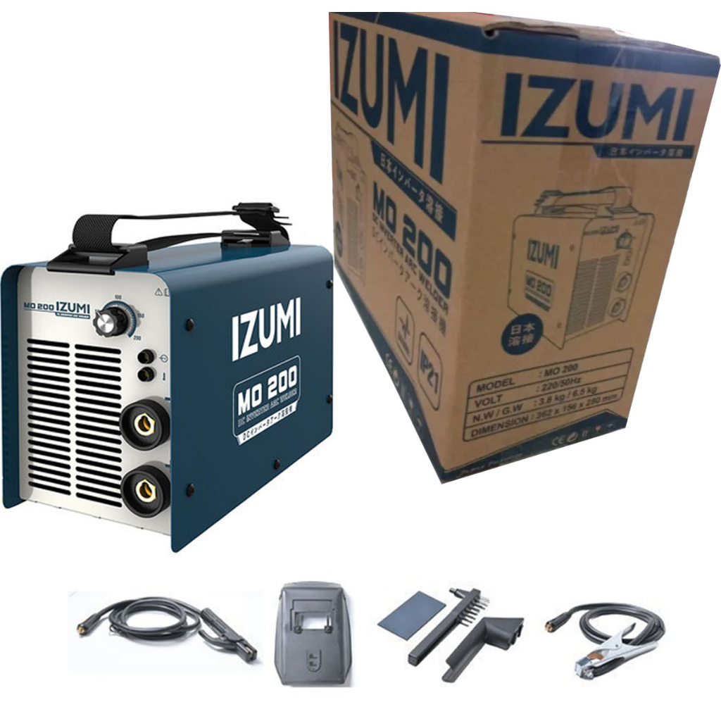 Jual IZUMI MO200 Mesin Las Inverter MMAi mma MO 200 Ampere travo welding MMA200 Trafo Las 900W ...
