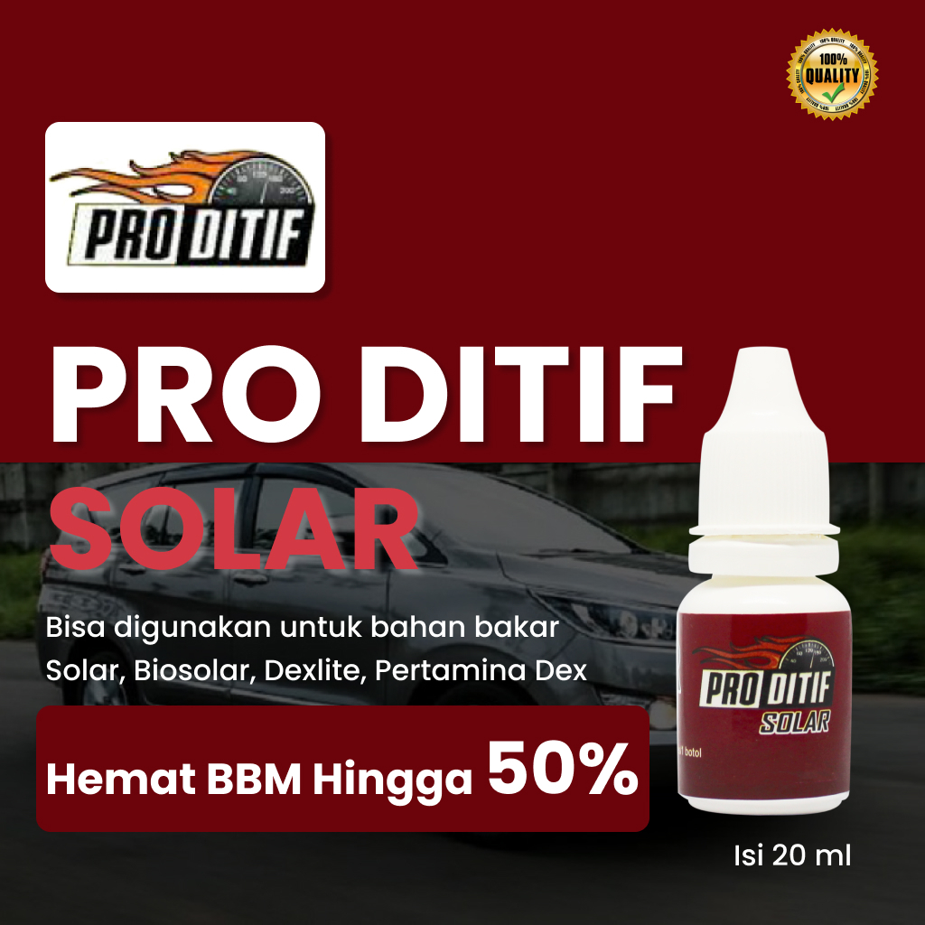 Jual PRODITIF SOLAR - PENGHEMAT BBM HINGGA 50% & PERAWATAN MESIN UNTUK ...