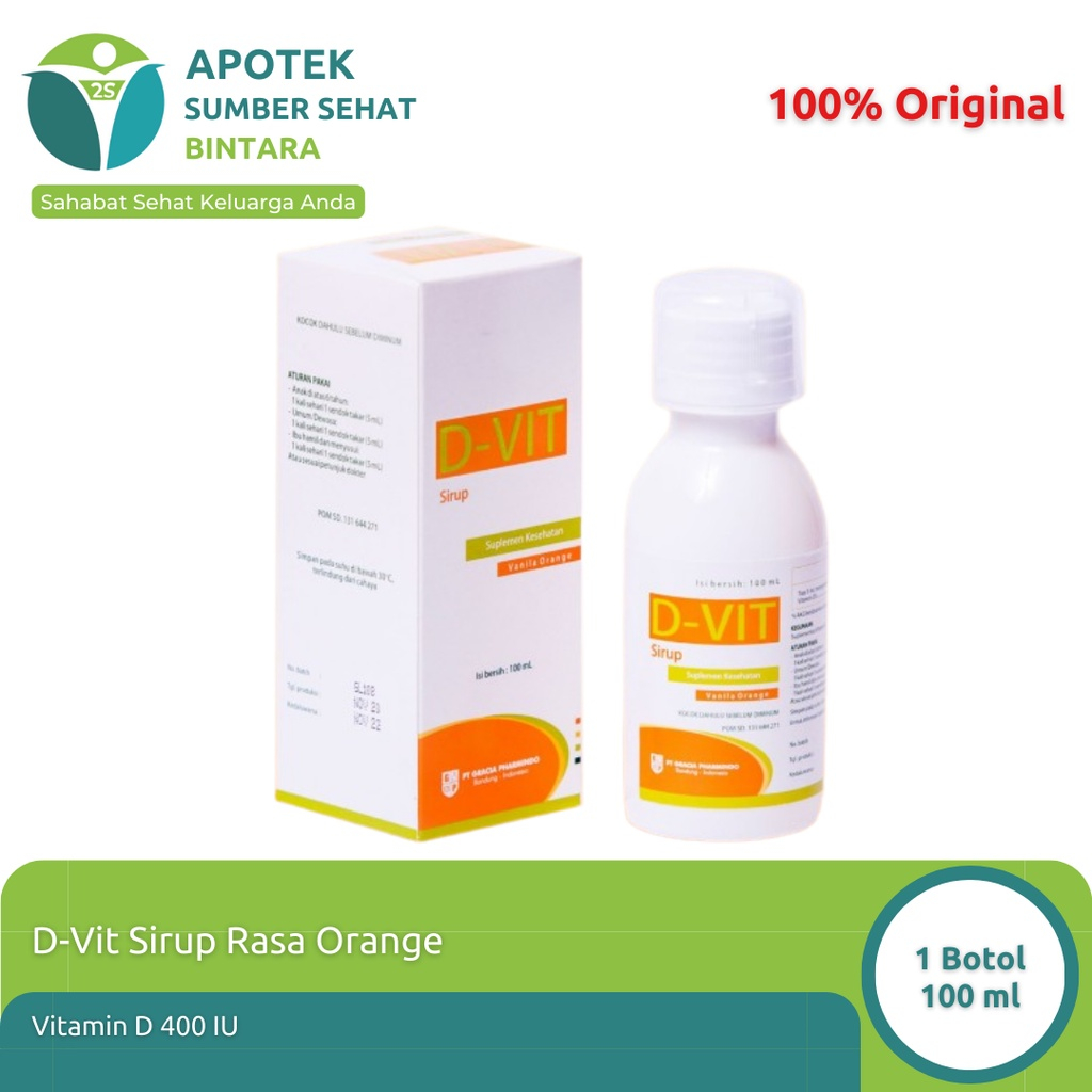 Jual Forti D Vitamin D 400 IU 1000 IU Sirup | Shopee Indonesia