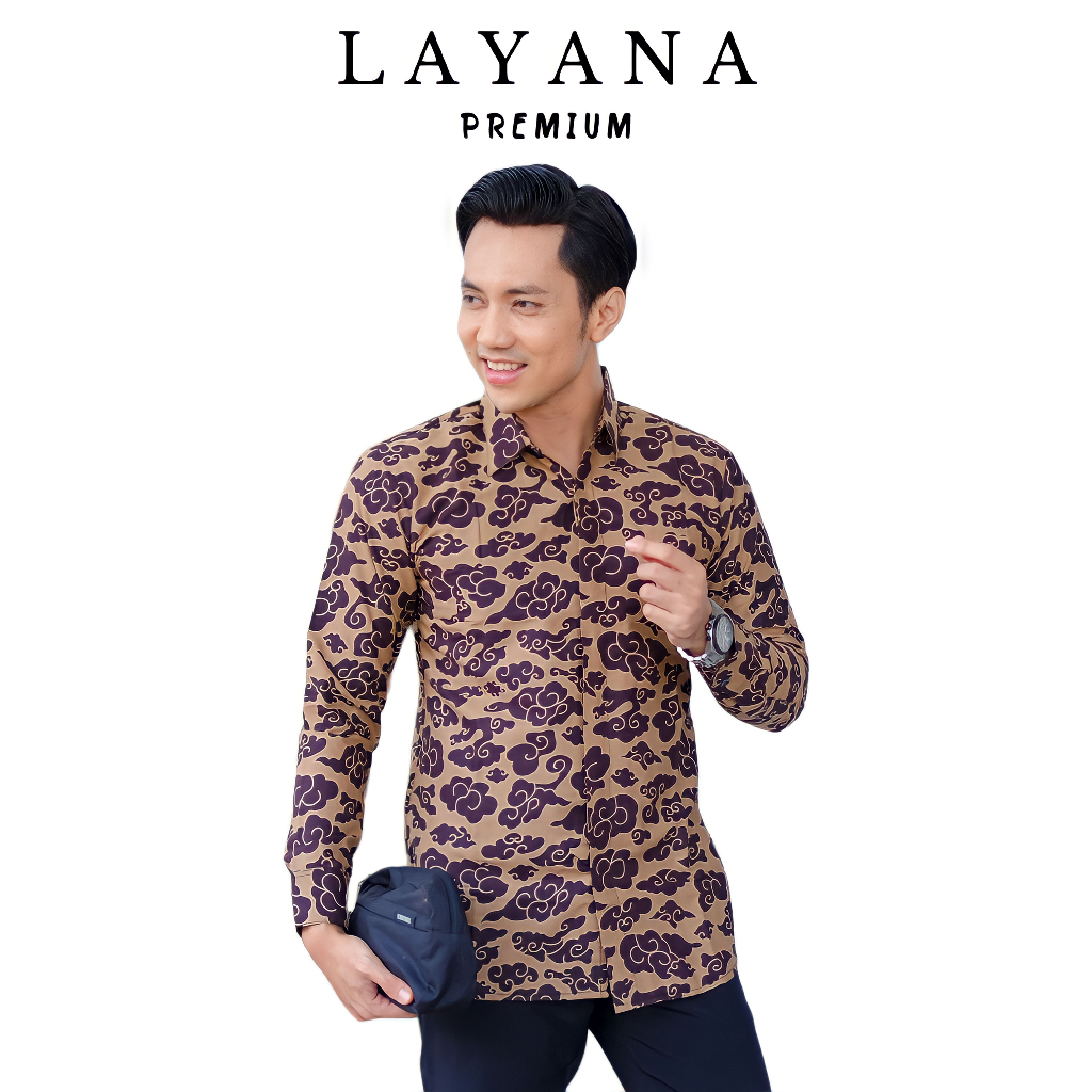 Jual Batik Slimfit Premium Megamendung Coksu Akatsuki Baju Formal ...