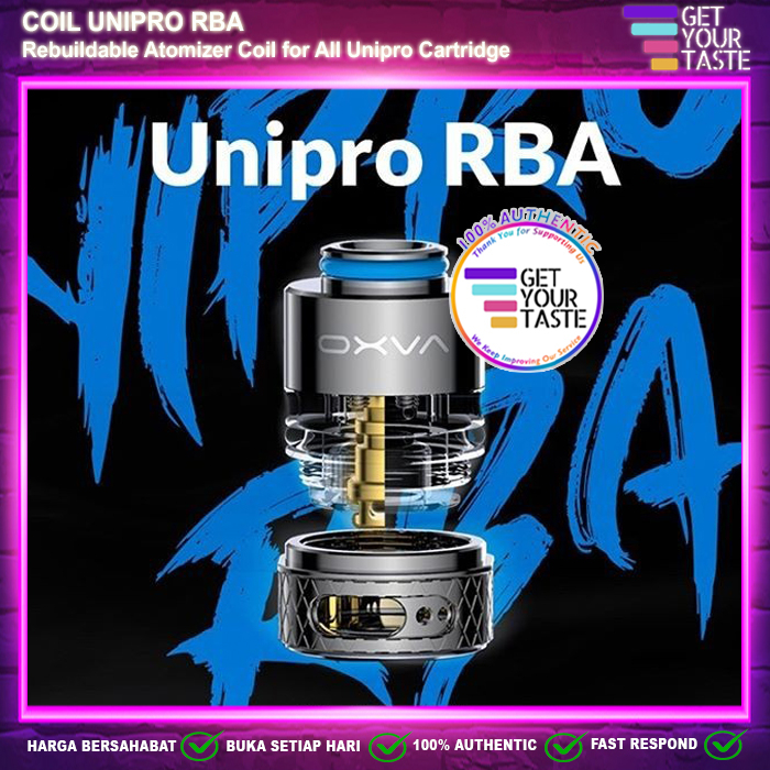Jual Coil OXVA Unipro RBA Kit for Velocity Origin X Authentic by Oxva ...