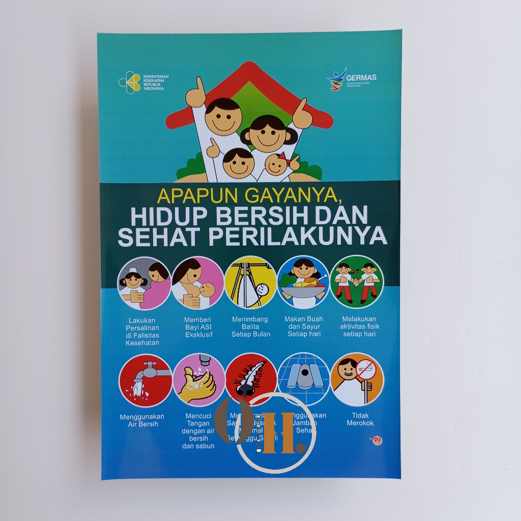 Jual Poster PHBS - Poster Penerapan PHBS - Gaya hidup zaman now ...