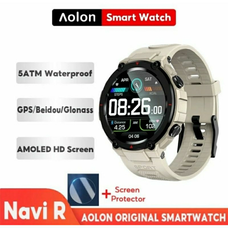 Jual SMARTWATCH AOLON NAVI R swimming & fitness tracker | Shopee Indonesia