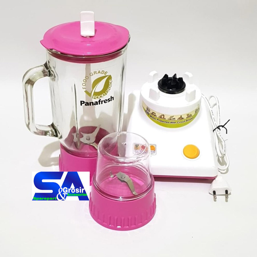 Jual Panafresh Blender 2 in 1 -986- Gelas KACA/Beling Gilingan Bumbu ...