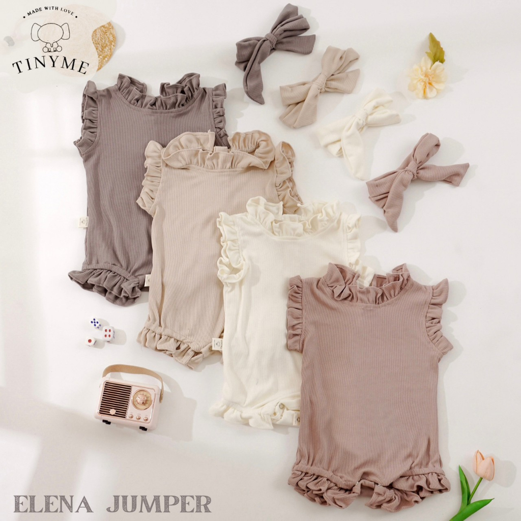 Jual (free bandana) 0-18bln JUMPER RUFFLE BASIC BAYI | JUMPSUIT ROMPER ... Jual (free bandana) 0-18bln JUMPER RUFFLE BASIC BAYI | JUMPSUIT ROMPER ...