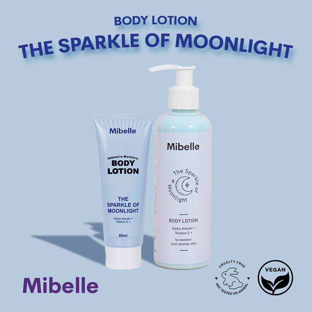 Jual Mibelle Body Lotion - The Sparkle of Moonlight PUMP 250 ML ...