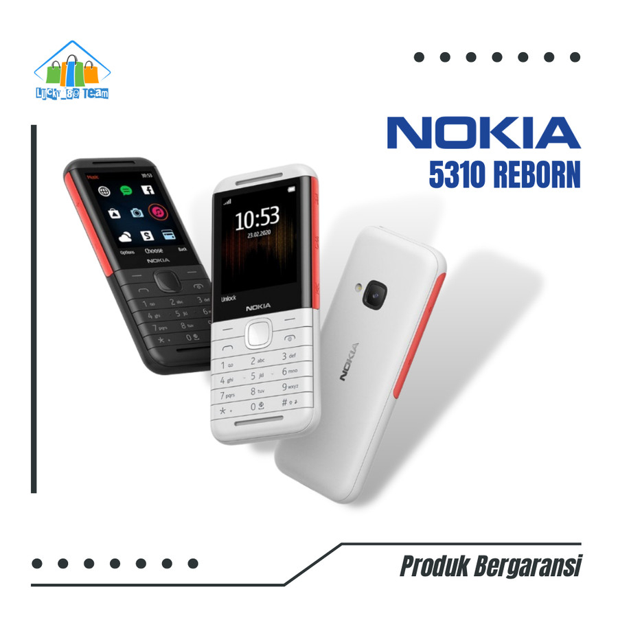 Jual NOKIA HP 5310 REBORN 2020 JADUL MURAH GARANSI DISTRIBUTOR NEW ORIGINAL | Shopee Indonesia