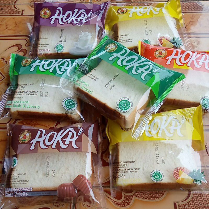 Jual (READY) BEST SELLER ROTI AOKA TAWAR VIRAL - PANGGANG, GULUNG ...