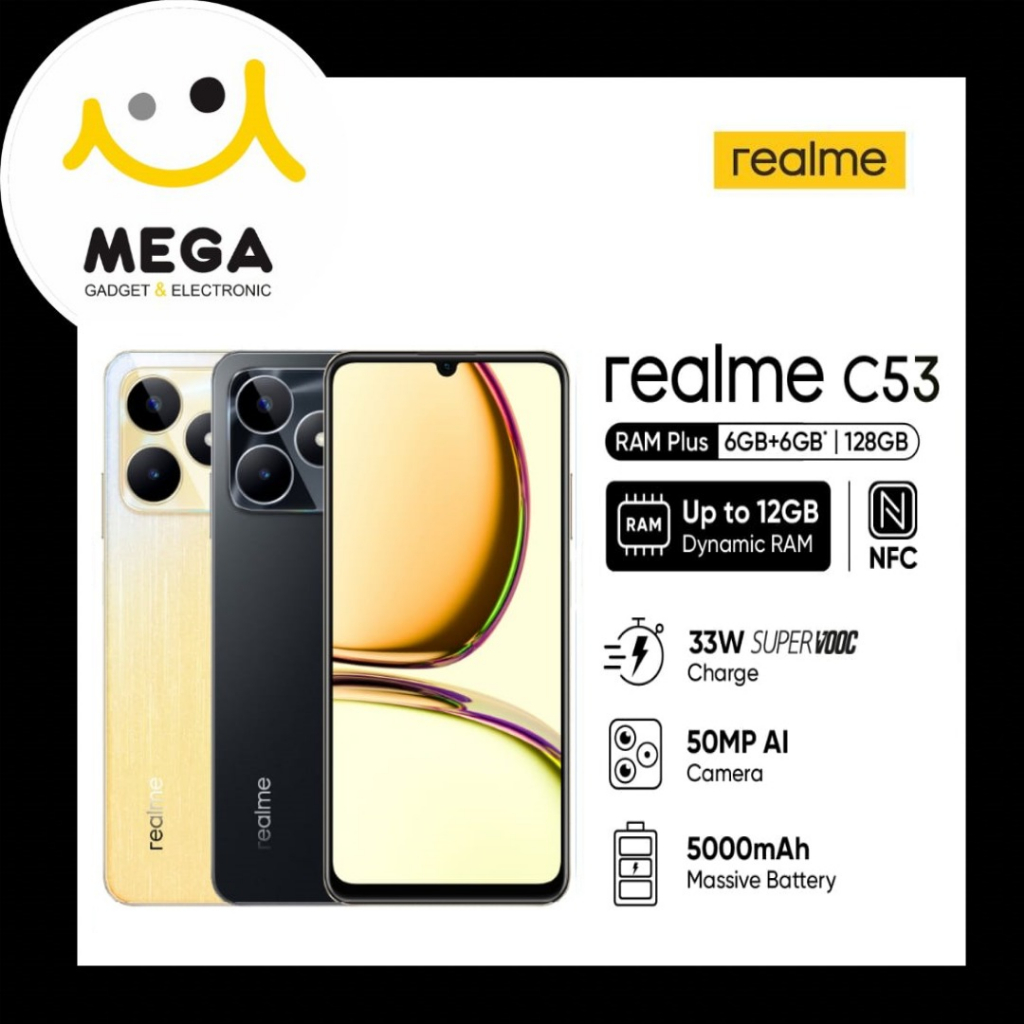 Jual Realme C53 6/128GB - 8/256GB Garansi Resmi Realme Indonesia ...