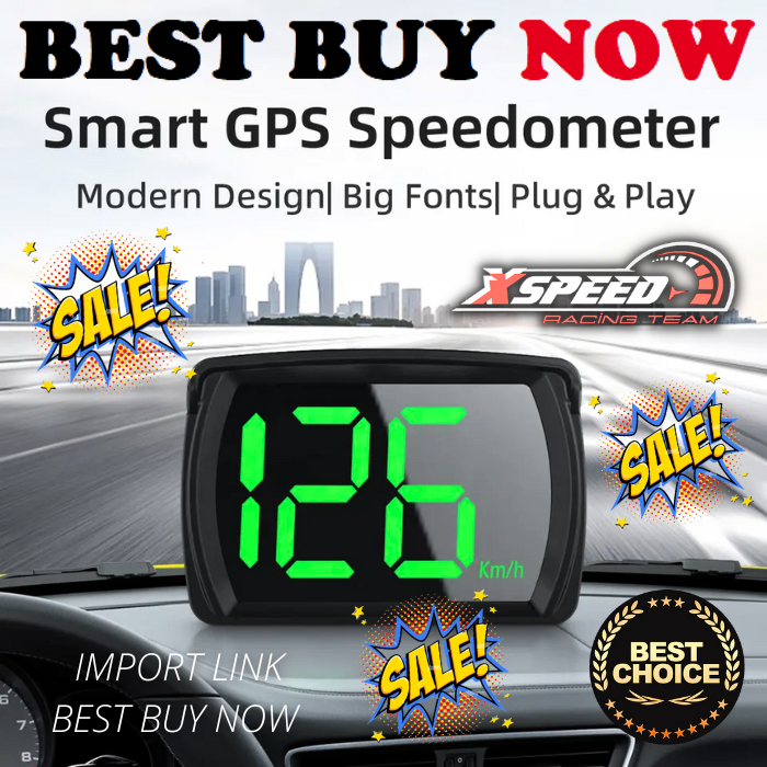 Jual HUD Sport Racing Multi display AP7 OBD2 GPS Speedo meter, RPM ...