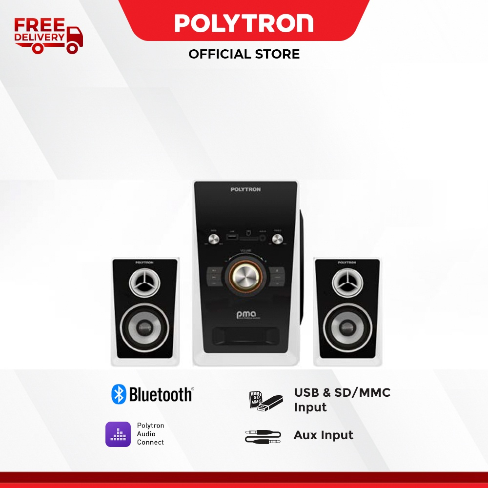 Jual POLYTRON Multimedia Speaker PMA 9501 | Shopee Indonesia