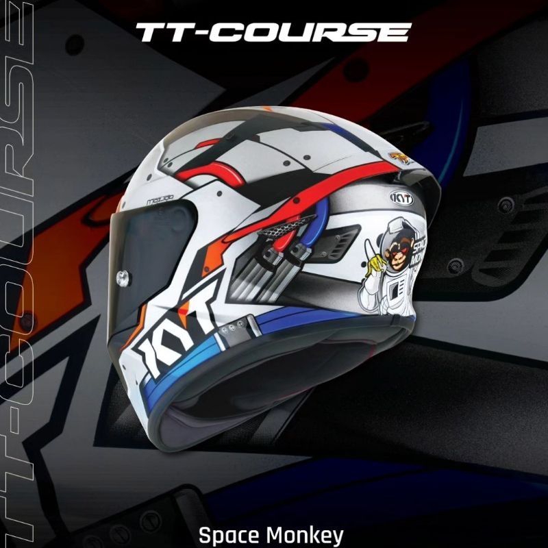 Jual [Special Edition] Helm KYT TT-Course ttc Space Monkey -New ...