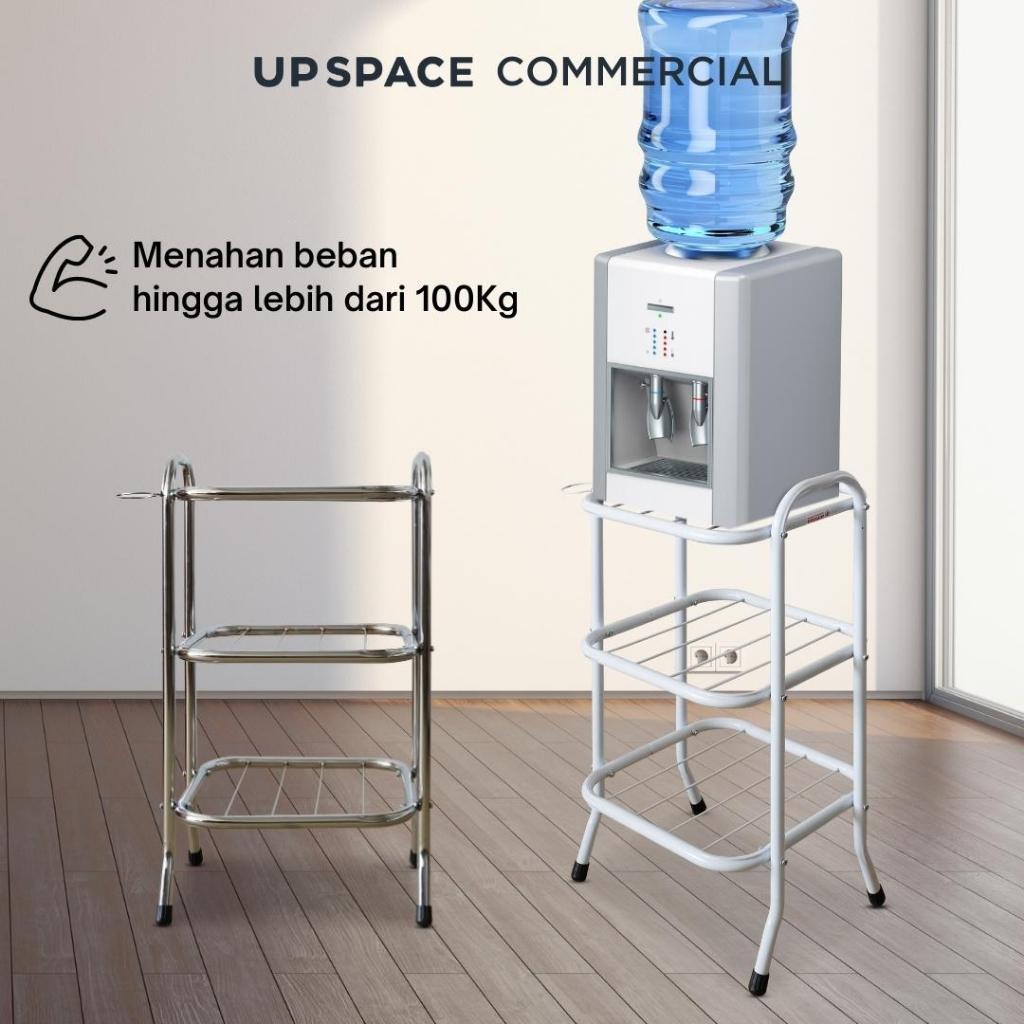 Jual UP SPACE Rak Dispenser 3 Susun / Rak Aqua / Rak Galon Air Minum ...