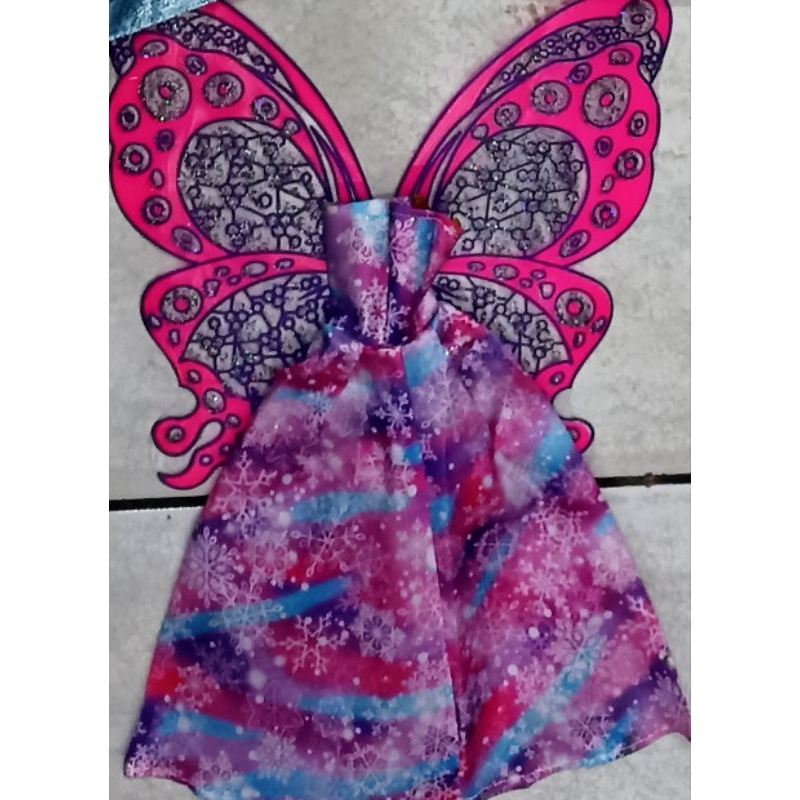 Jual Baju sayap kupu Barbie harga satuan. | Shopee Indonesia