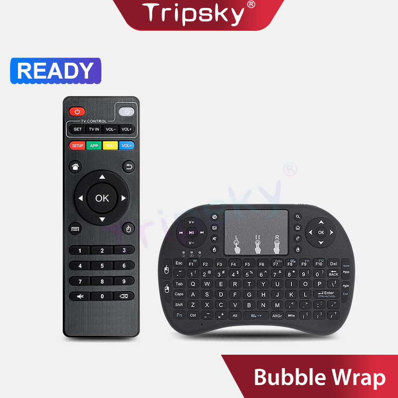 Jual Tripsky Tv Box Remote MXQ Keyboard Wireless MX3 Air Remote Q6 For ...