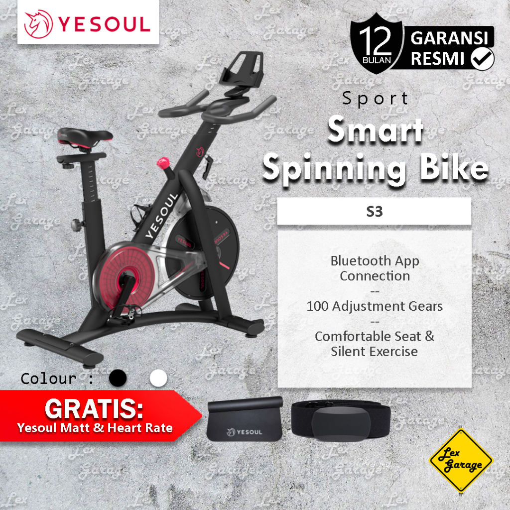 Jual Spinning Bike Sepeda Statis Yesoul S3 Home Smart | Shopee Indonesia