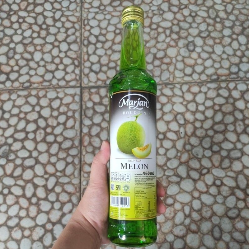 Jual MARJAN BOUDOIN SYRUP RASA MELON 460ML | Shopee Indonesia
