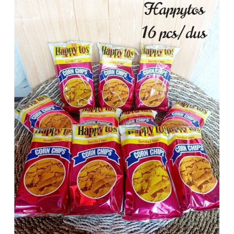 Jual HappyTos Tortila chips /happy tos hot Chili flavor 140gr / happy ...