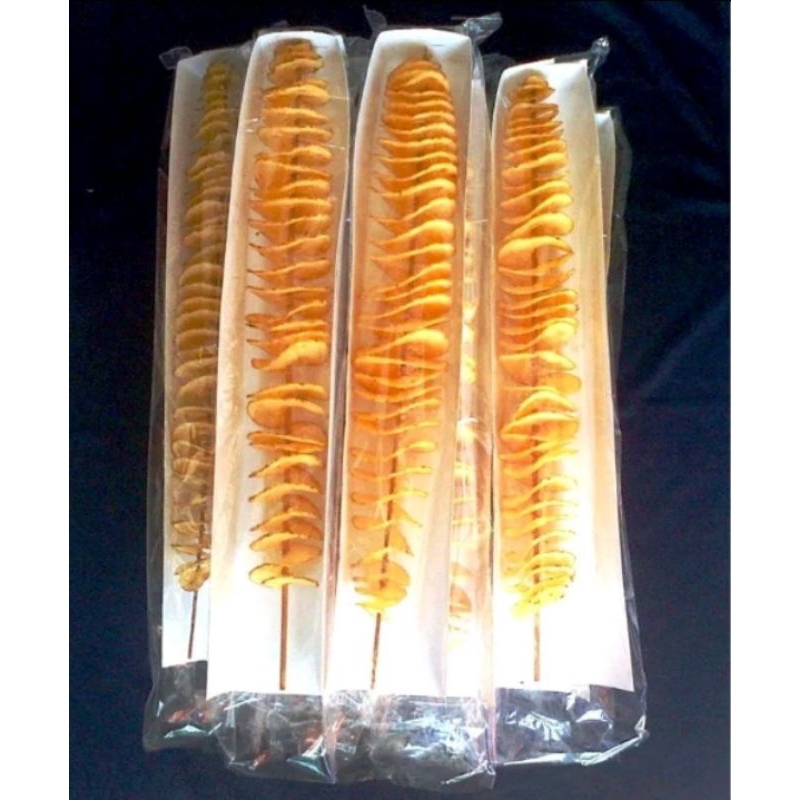 Jual Plastik kentang ulir/ kentang spiral ukuran 10x42 | Shopee Indonesia