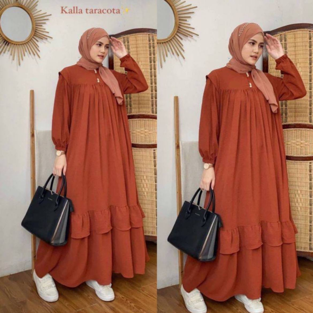 Jual DRESS CRINKLE AIRFLOW LD130 ALLSIZE / DRESS GAMIS SUSUN BAHAN ... Jual DRESS CRINKLE AIRFLOW LD130 ALLSIZE / DRESS GAMIS SUSUN BAHAN ...