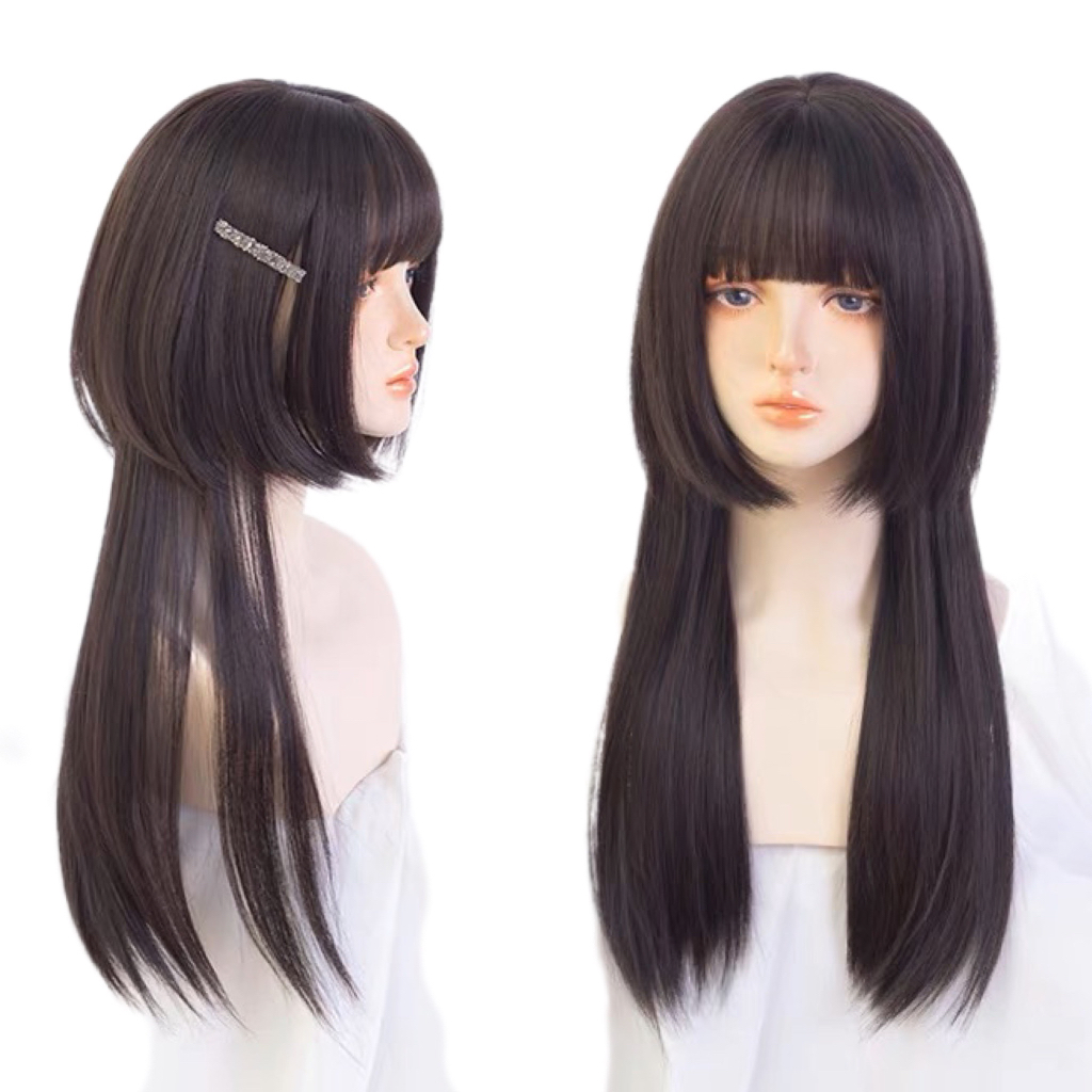 Jual AEGYOSHOPPE - TS343 full wig jellyfish haircut (short 29cm) long ...