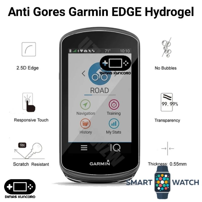 Jual Anti Gores Garmin EDGE hydrogel antigores 1030 1040 1050 plus pro ...