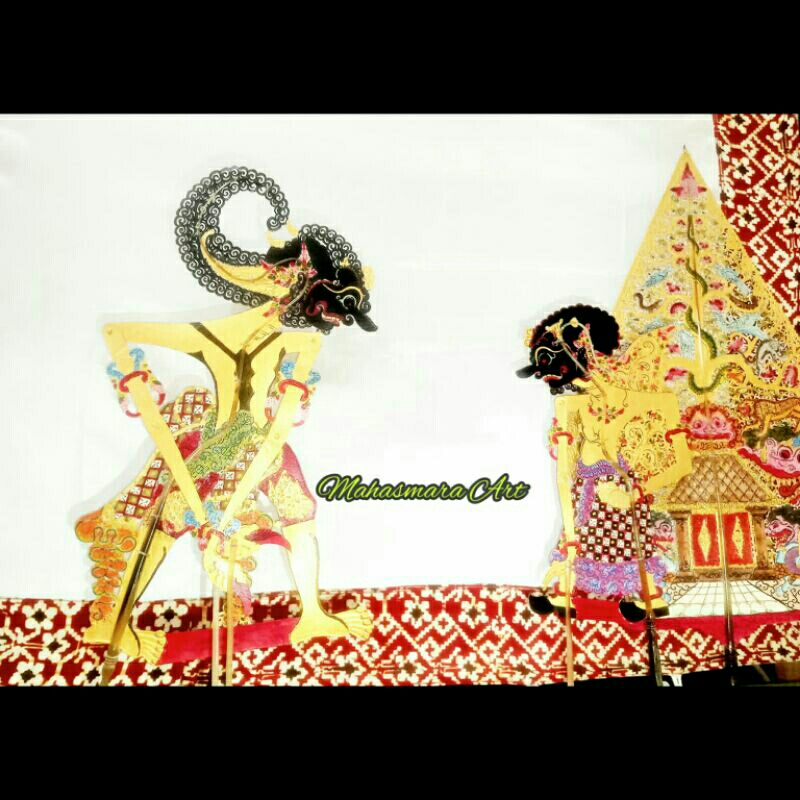 Jual Wayang Tokoh Dewa Batara Guru, Batara Bayu, Narada, Batara Indra ...