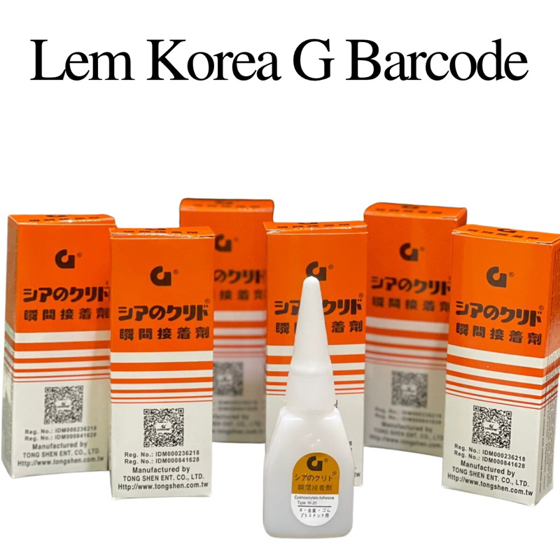 Jual LEM G BARCODE LEM KOREA LEM CAIR | Shopee Indonesia