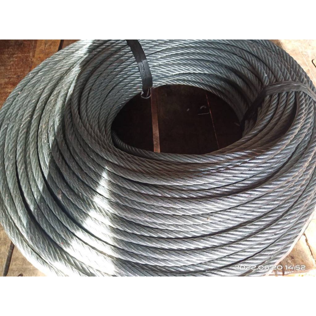 Jual 50 meter Sling Baja Galvanis diameter 10mm | Shopee Indonesia