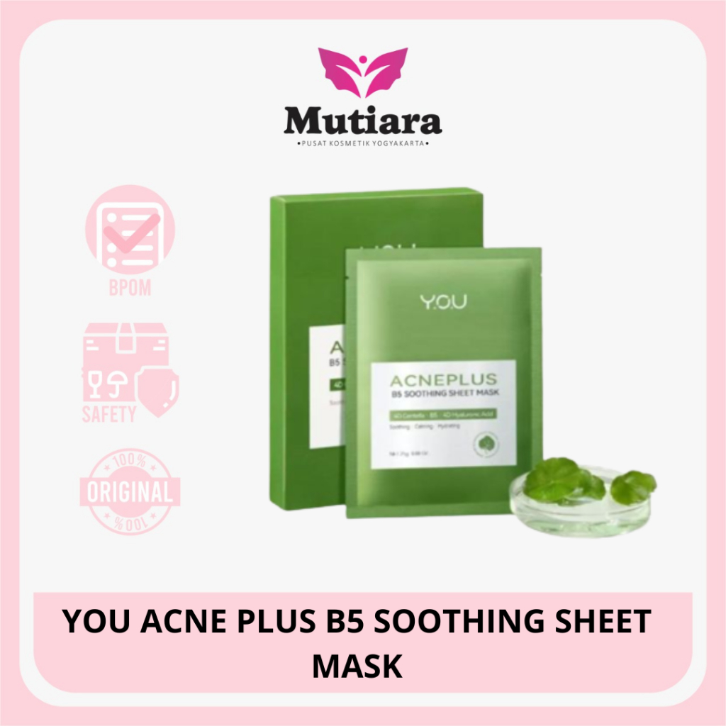 Jual YOU ACNE PLUS B5 SOOTHING SHEET MASK | Shopee Indonesia