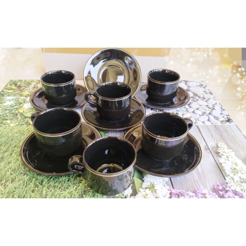 Jual Cangkir set Black gold-Cangkir keramik-Gelas kopi/teh-Gelas set ... Jual Cangkir set Black gold-Cangkir keramik-Gelas kopi/teh-Gelas set ...