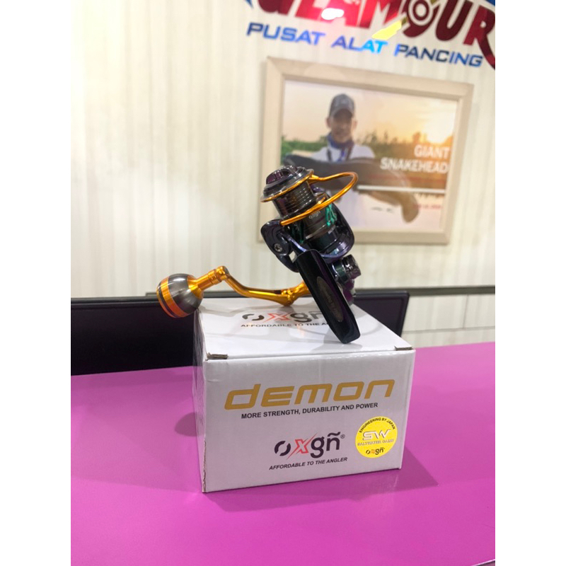 Jual REEL OXGN DEMON SW / REEL SPINING OXGN DEMON SW | Shopee Indonesia