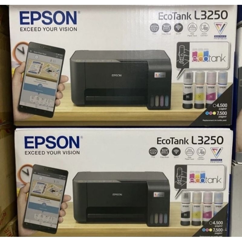 Jual PRINTER EPSON L3250 NEW PRINT COPY SCAN WIFI | Shopee Indonesia