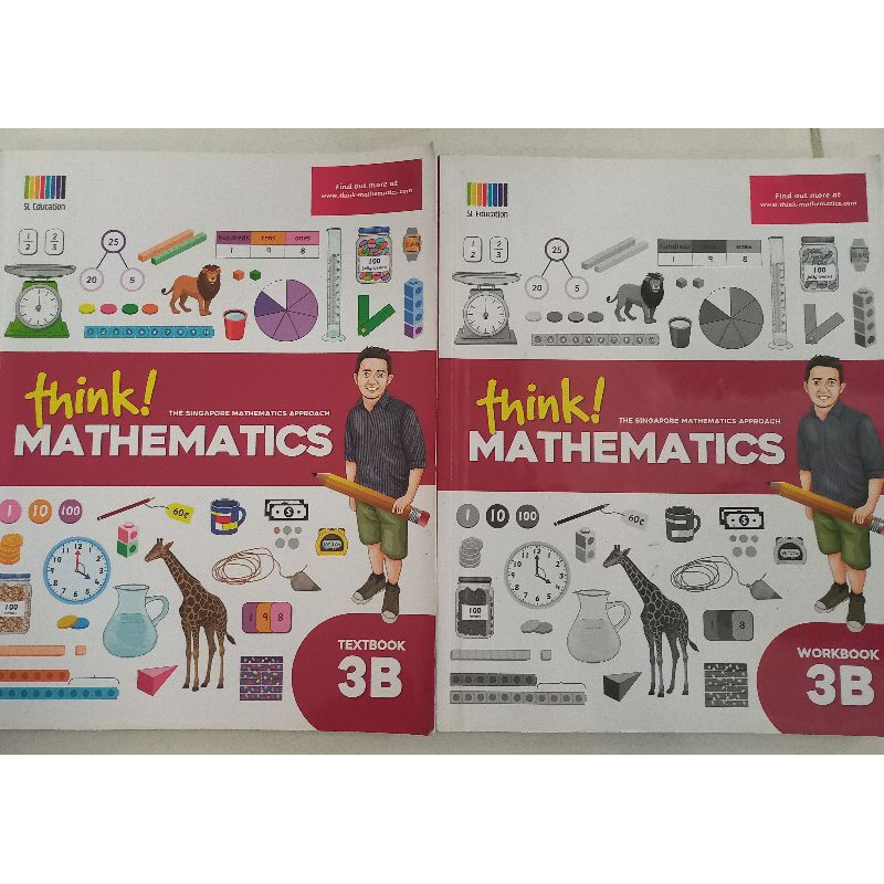 Jual Buku Think Mathematics The Singapore Mathematics Approach Textbook And Workbook 3B 3B SL ...