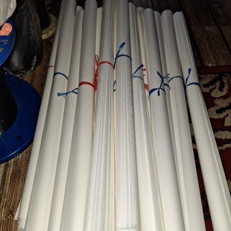 Jual Kertas layangan litto ukuran 90x120 putih kadang corak 28 30gram ...