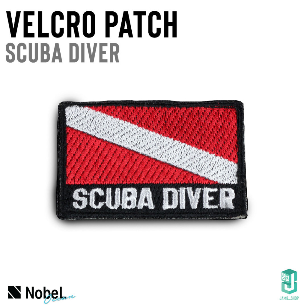 Jual Velcro Patch Scuba Diver|NobeL Outdoor|Bordir| | Shopee Indonesia