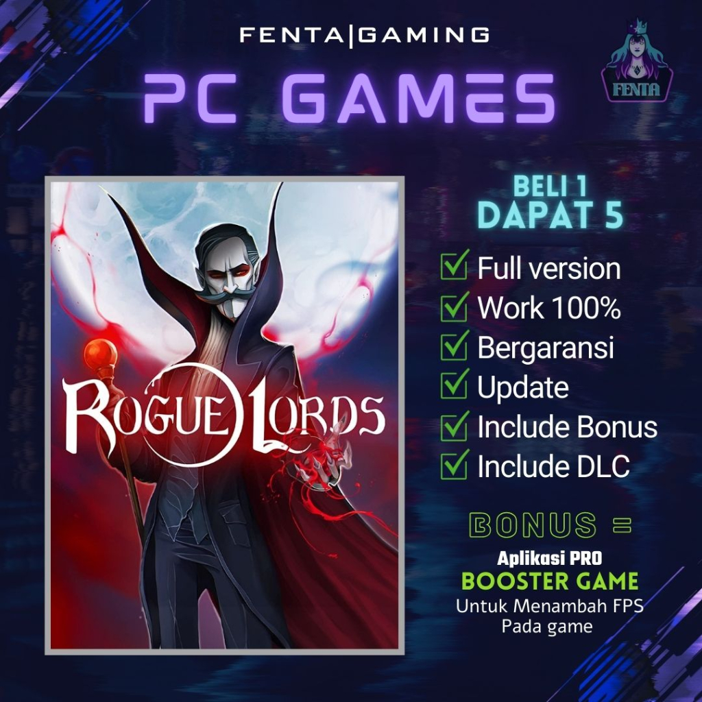 Jual ROGUE LORDS BLOOD MOON EDITION - GAME PC - GAME LAPTOP | Shopee Indonesia
