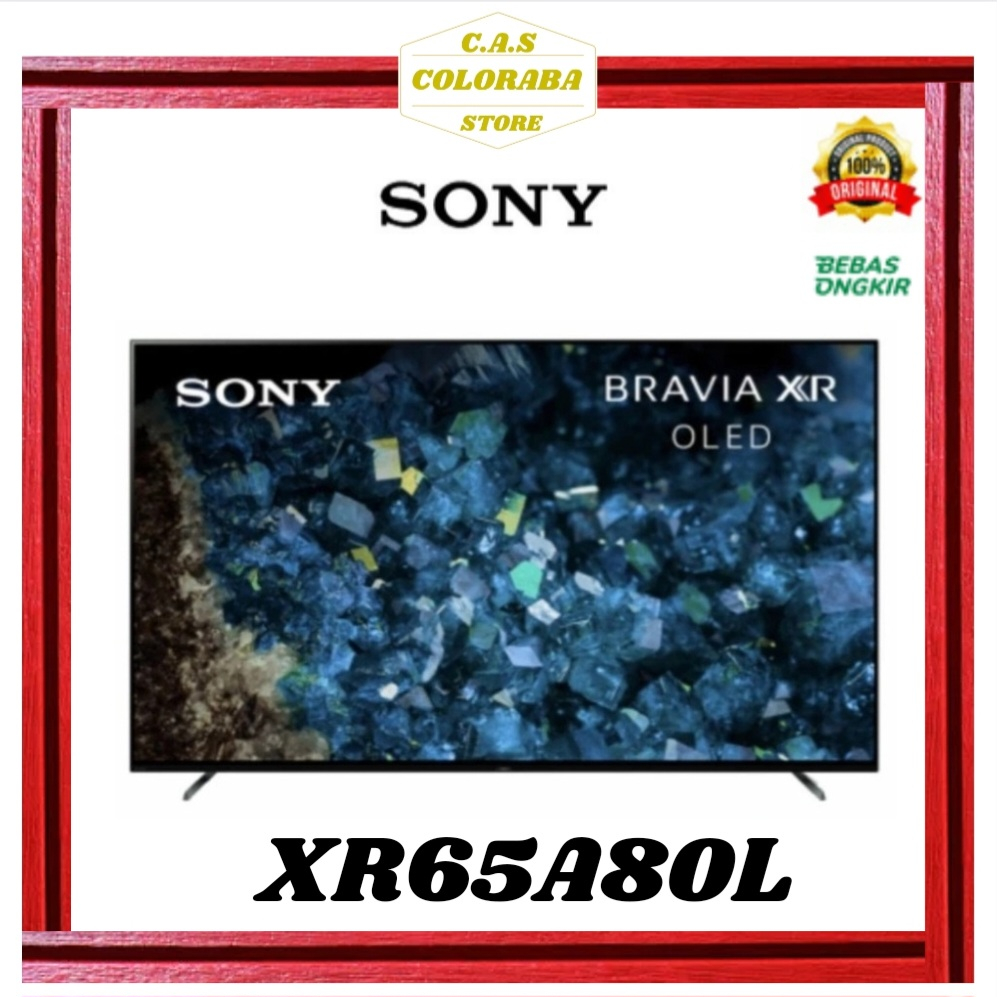 Jual TV SONY XR-65A80L GOOGLE TV 65 INCH LED 4K UHD HDR XR65A80L 65A80L ...