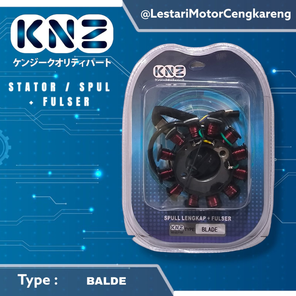 Jual SPULL SPUL STATOR ASSY BLADE REVO ABSOLUTE KNZ | Shopee Indonesia