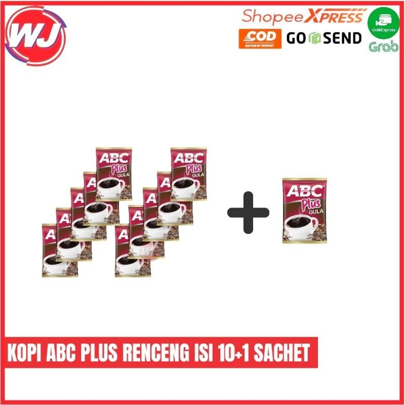 Jual KOPI ABC PLUS RENCENG ISI 10 SACHET | Shopee Indonesia