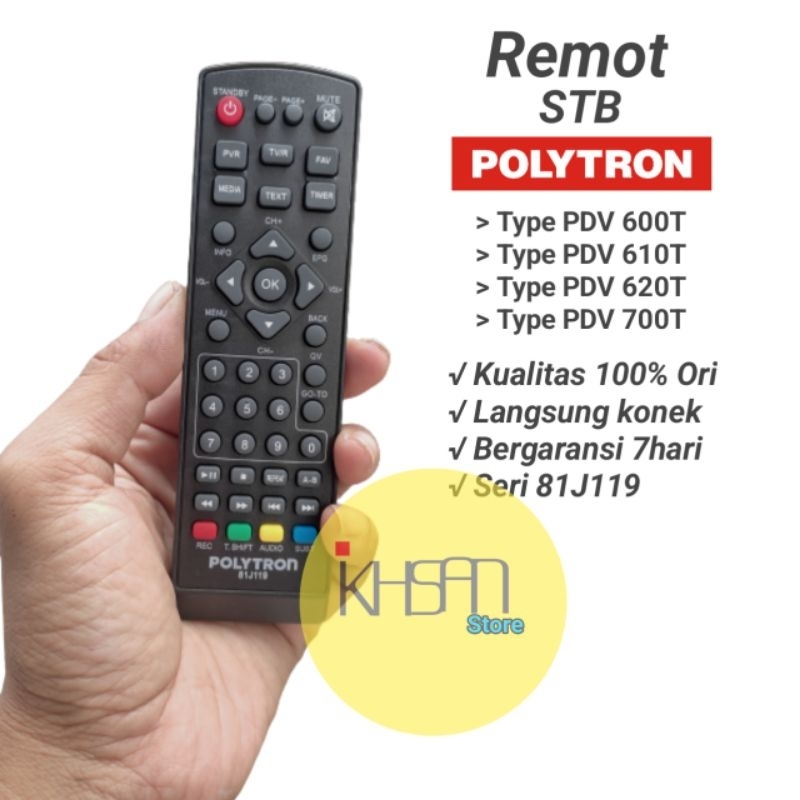 Jual Remot STB POLYTRON Original | Shopee Indonesia