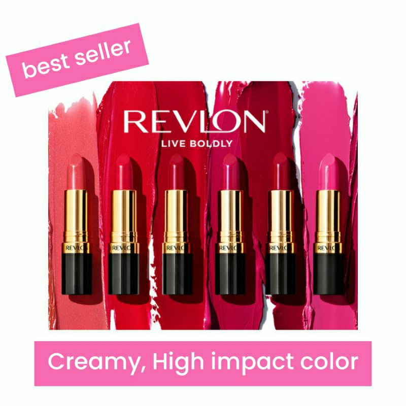 Jual Revlon Superlustrous Lipstick | Shopee Indonesia