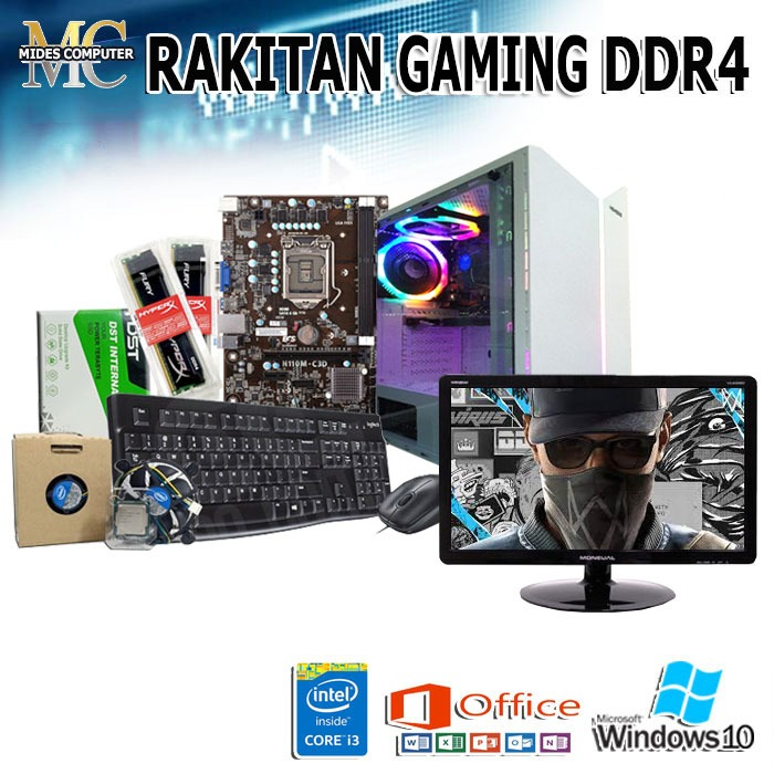 Jual PC Rakitan Gaming ddr4 Rakitan PC Komputer DDR4 | Shopee Indonesia