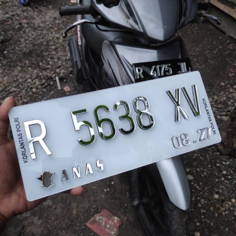 Jual Plat Nomor Motor Akrilik | Shopee Indonesia