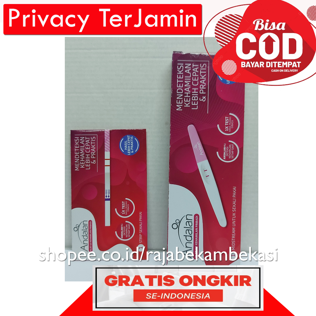 Jual Andalan Test Hamil / Testpack Andalan / Andalan Kehamilan | Shopee ...