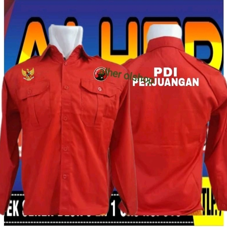 Jual Kemeja partai PDI baju partai PDI seragam partai PDI kemeja PDI ... Jual Kemeja partai PDI baju partai PDI seragam partai PDI kemeja PDI ...